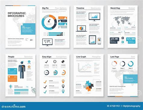 Big Data Visualization Concept Infographics Design Cluster Analysis Data Clustering Royalty