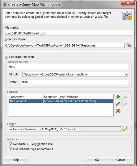 osb db adapter poll delete physical records using oracle service