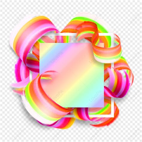 무지개 일러스트 색 그라데이션 추상 테두리색깔요약 Png 일러스트 무료 다운로드 Lovepik
