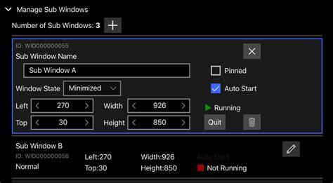 Sub Window Smartsignage