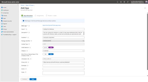 how to deploy the new outlook with intune appdeploynews