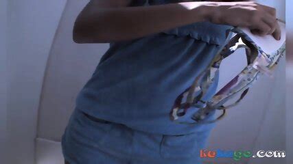 Two Way Mirror In A Beach Cabin