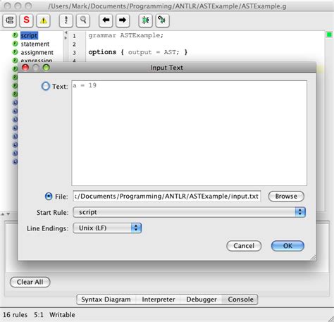 antlr 3 object computing inc