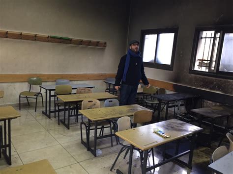 Israeli Settlers Torch Palestinian School In Latest Price Tag Attack