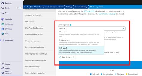 Dynatrace Oneagent Monitoring Mode