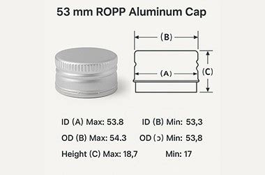 Aluminum Ropp Cap Hc Aluminum