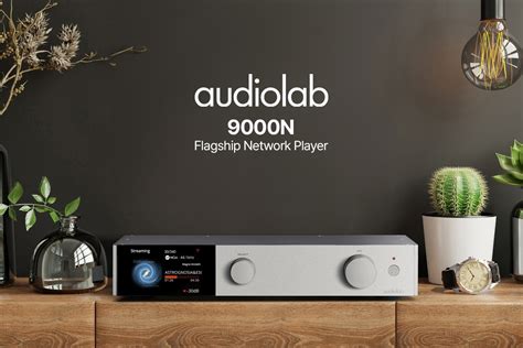 오디오랩 Audiolab 플래그십 네트워크 플레이어 9000n 발매 Av 플라자