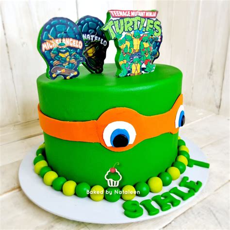 Ninja Turtle Cupcake Cake Teenage Mutant Ninja Turtles Inspired Drip