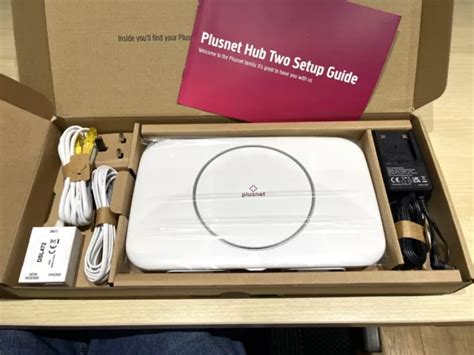 Plusnet Hub Two Wireless Broadband Router Wifi New In Box Unused £1999 Picclick Uk