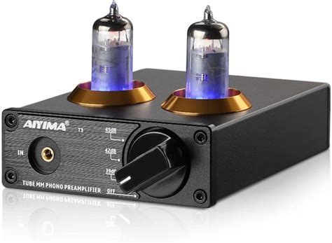 Fosi Audio P3 Tube Preamp Headphone Amplifier Home Audio Preamplifier