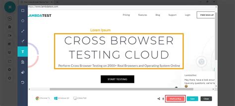 Mantis Integration Lambdatest