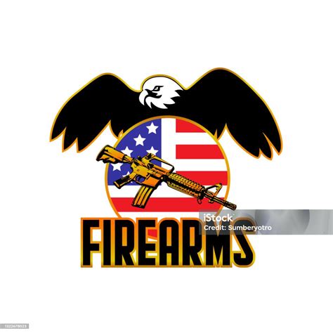 돌격 소총 기호의 일러스트 벡터 그래픽 M16 소총에 대한 스톡 벡터 아트 및 기타 이미지 M16 소총 개념 개념 기호