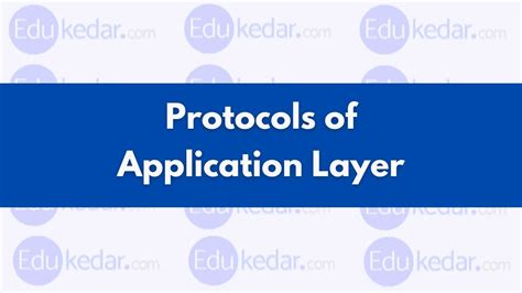 Application Layer Protocols Types And Example Dns Smtp Ftp