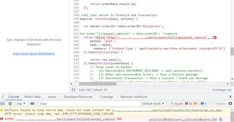 paypalcheckoutsdk return fetch server response e paypal community