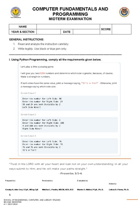 Comprog Introduction To Hdl School Of Engineering Computer And