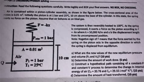 Solved --- Part 2! Discussion/Problem solving - instruction: | Chegg.com
