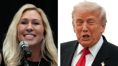 Donald Trump Hits Back At Maga Ally Marjorie Taylor Greene Over Foreign Policy Criticism Us