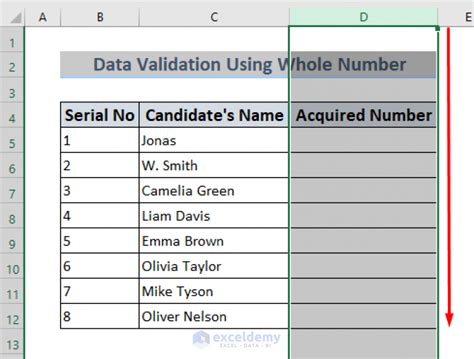 How To Use Data Validation In Excel With Color 4 Ways Exceldemy