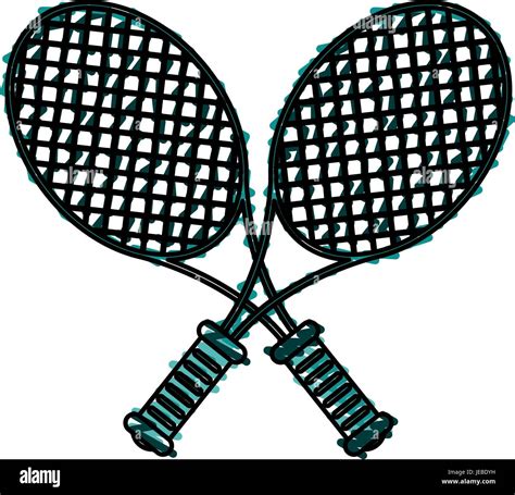 Racket Vector Illustration Stock Vector Image Art Alamy