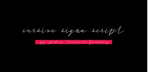 25 Best Thin Cursive Fonts For Refined Designs