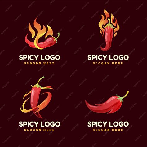Premium Vector Gradient Spicy Logo Design