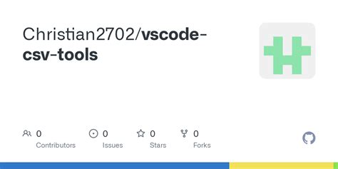 GitHub Christian2702 Vscode Csv Tools