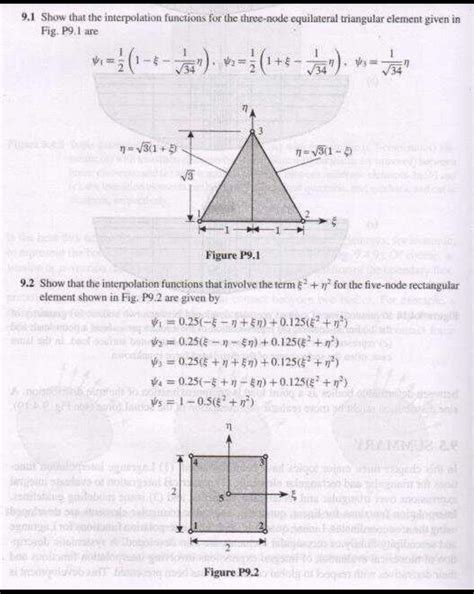 Solved Show That The Interpolation Functions For The Chegg