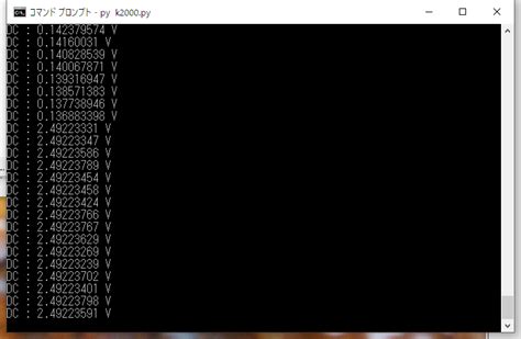 IoTで使うPython入門Step 計測 DMM ① RS C 電子工作の環境向上