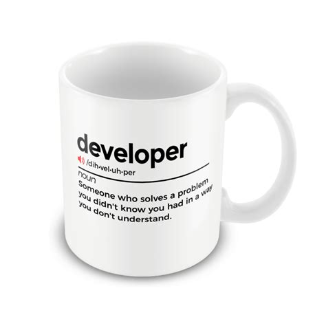 Caneca Developer Definition Caneca Do Dev Canecas E Produtos De