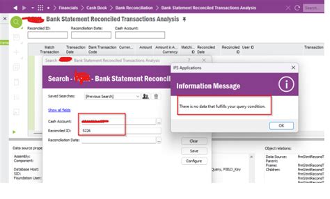 Cash Transactions Are Not Visible In Automatic Transaction Matching Screen Ifs Community