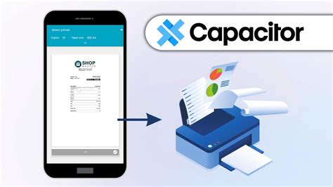 print in capacitor using capacitorjs printer