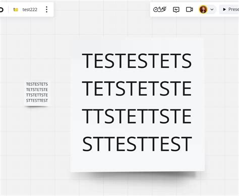 Why The Text In The Sticky Notes Not Take All Space In The Note Miro