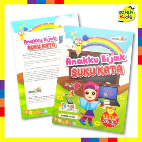 buku anakku bijak suku kata lengkap qr code panduan mengajar dan
