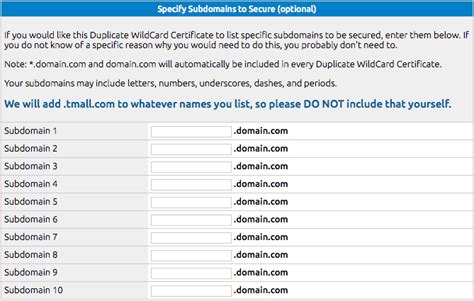 Combining Wildcard Certificates And SANs DigiCert