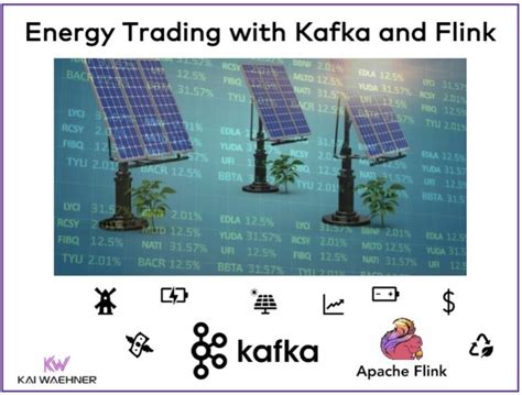 datastreaming apachekafka apacheflink energytrading finserv