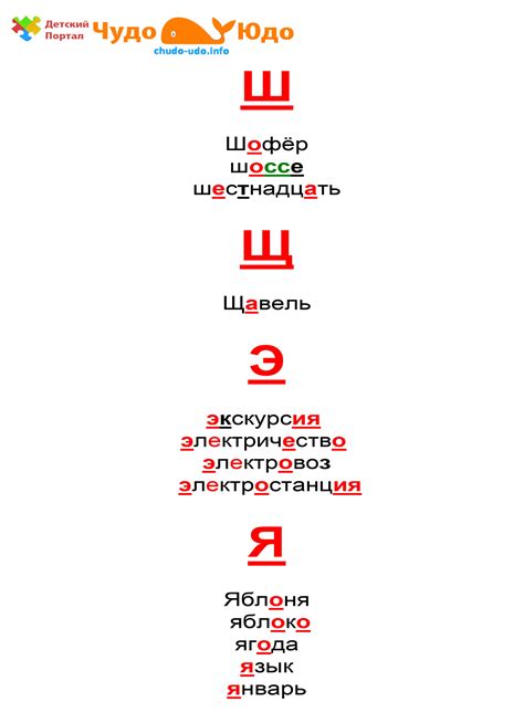 Словарные слова 4 класс