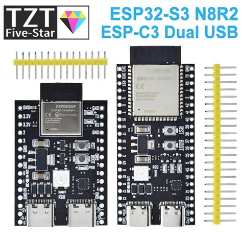 placa de desarrollo dual tipo c esp32 s3 esp32 c3 esp32 c3 devkitm 1
