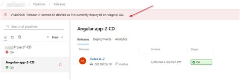 Azure How To Delete The Build Pipelines And Release Pipelines