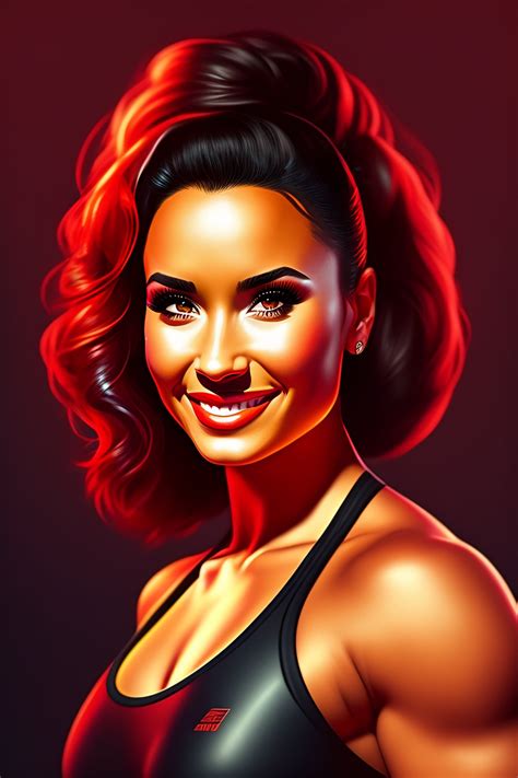 Demi Lovato Painting