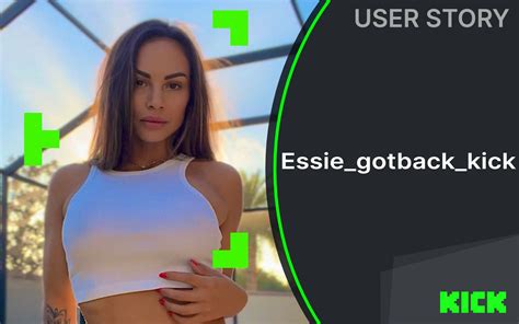 Essie_gotback_kick - User Story