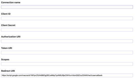 Connect To An OAuth API In Google Sheets Apipheny