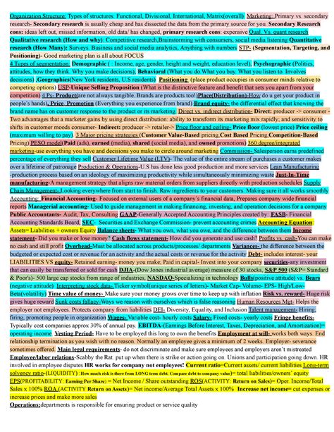 Midterm Cheat Sheet Organization Structure Types Of Structures Functional Divisional Studocu