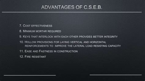 Cseb Pptx Civil Engineering Industry Industries