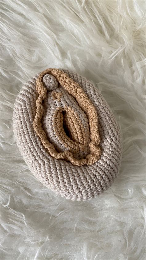 Crochet Vulva Sex Toy Toy For Adult Gifts Crochet Vulva Etsy