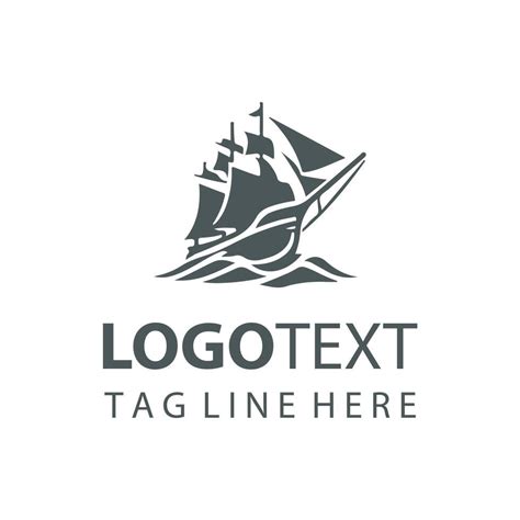 Ghost Ship Ship Logo 52392108 Vector Art At Vecteezy