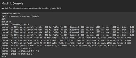 Disarm Pwm Values Are Pwmmin Not Pwmdis Discussion Forum For Px4 Pixhawk Qgroundcontrol
