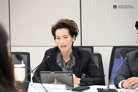 Mahidol University Welcomed The Executives From The University Of