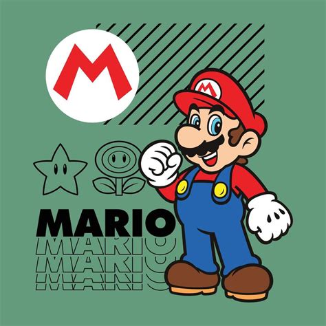 Mario Bros Graphic 54914803 Vector Art At Vecteezy