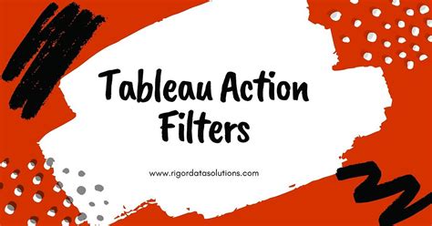 Tableau Action Filters