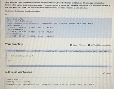 Solved Write A Function Called Difference To Calculate The